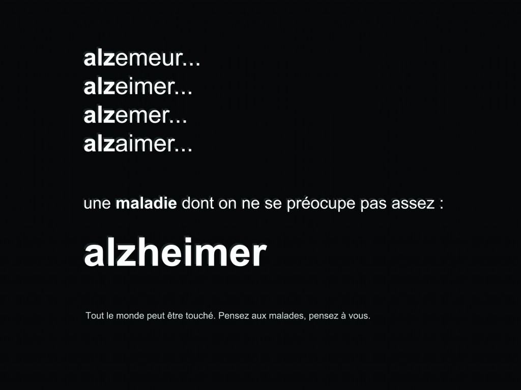 crea pub alzheimer - Flym, dessin d'humour, blog bd humour, humour noir