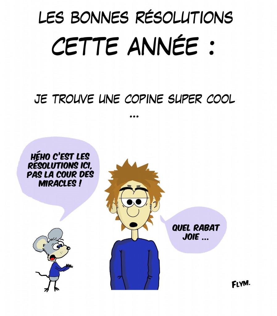 dessin humoristique bonne résolution - Flym, dessin d'humour, blog bd ...